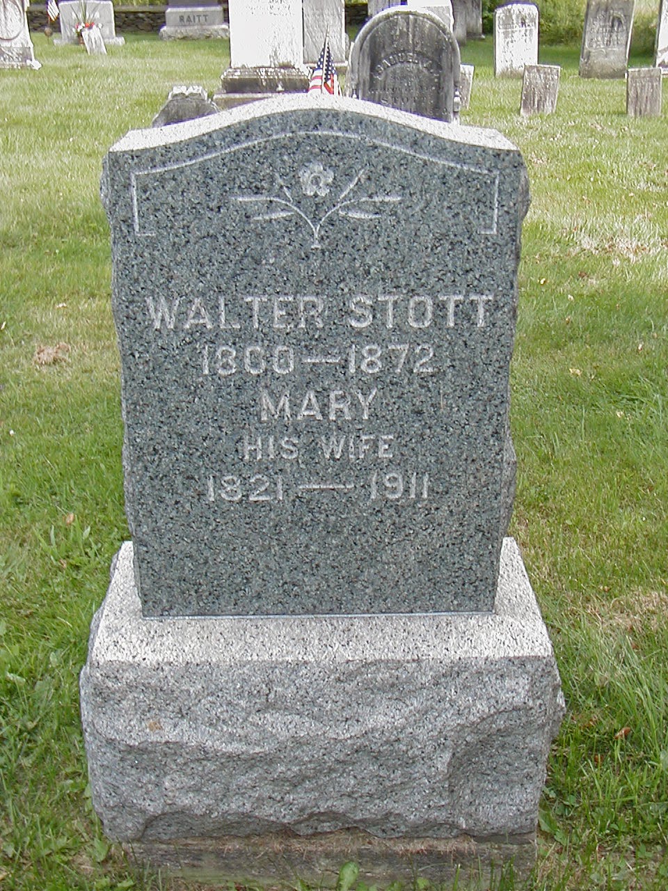 Bovina (NY) History: Stories from Bovina's Cemeteries - The Stott Family