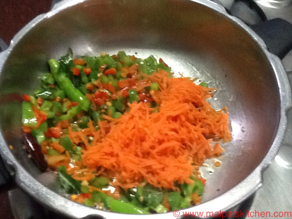 VEG CRACKED WHEAT / SAMBA RAVA UPMA ~ Malpats Kitchen