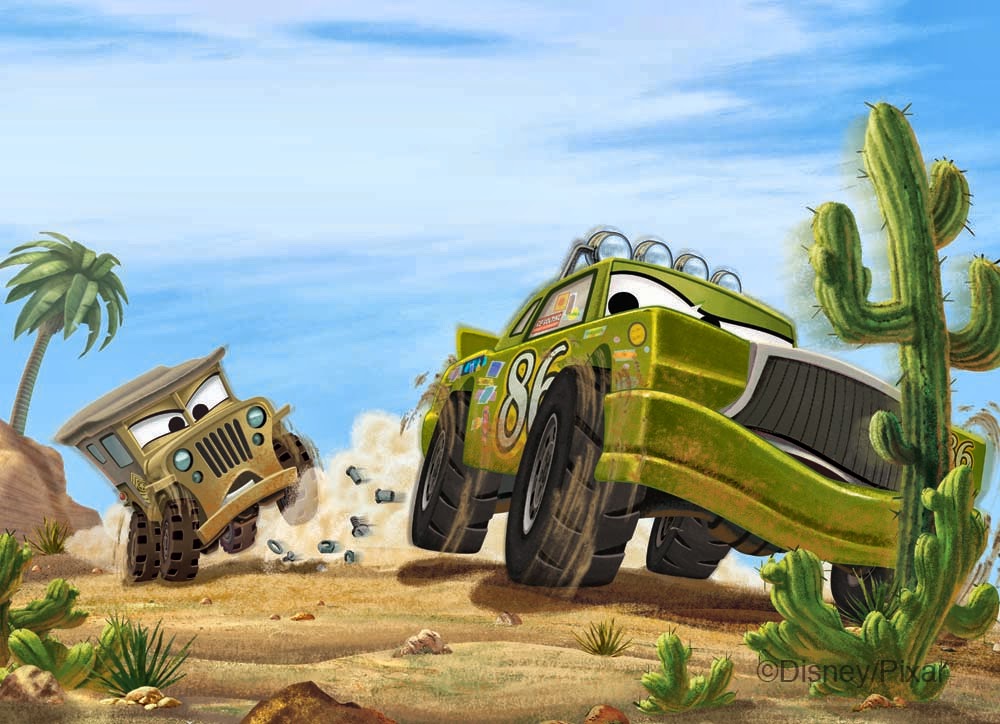 Ron Cohee Portfolio : Dust-Up in the Desert