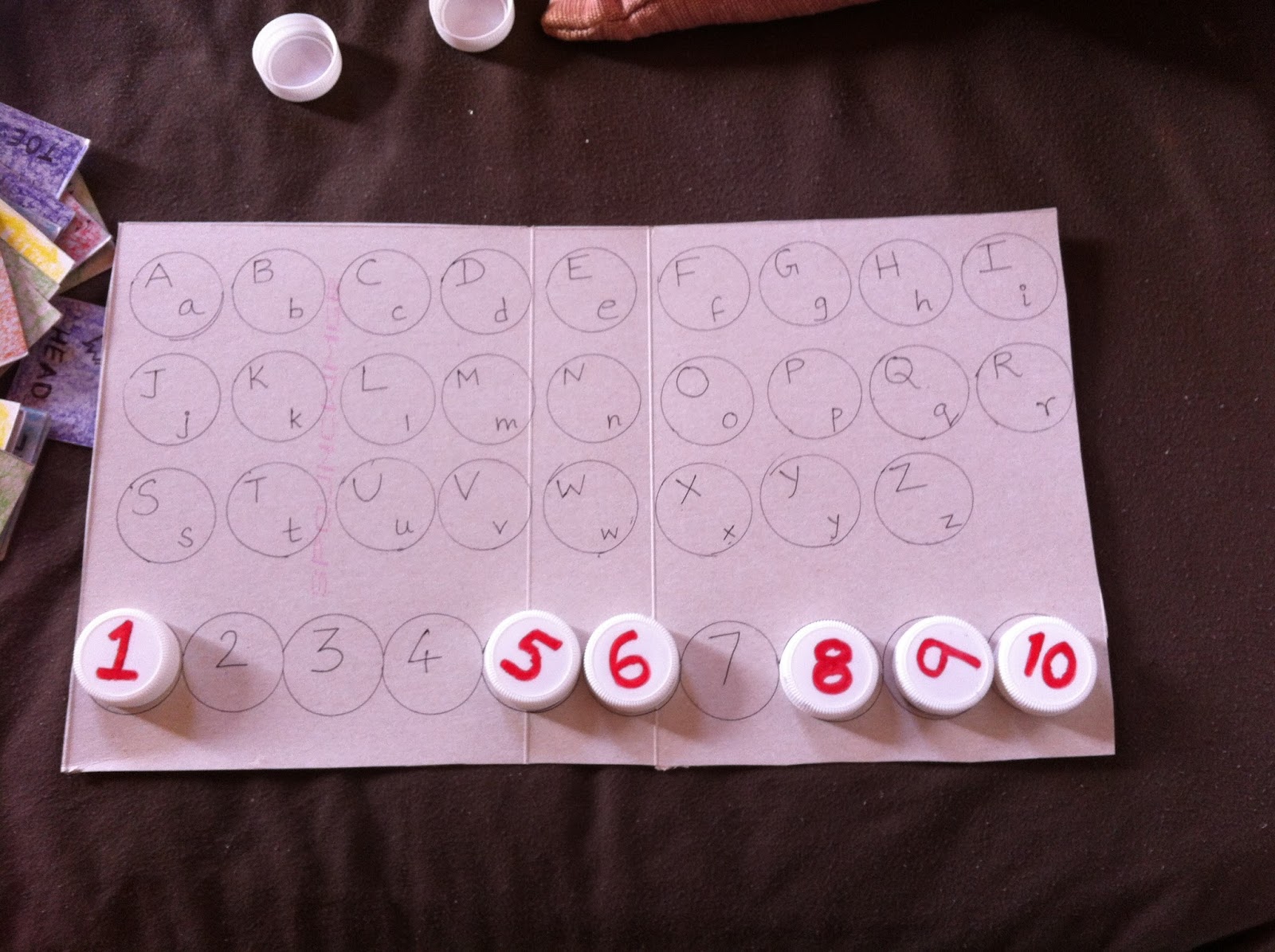 Think.Create.Craft: ABCs - Capital and Small letters