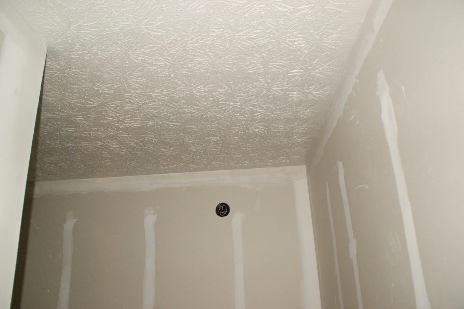 Building our Heavenly Highgrove: Day 54: Ceiling Textured & Final Drywall