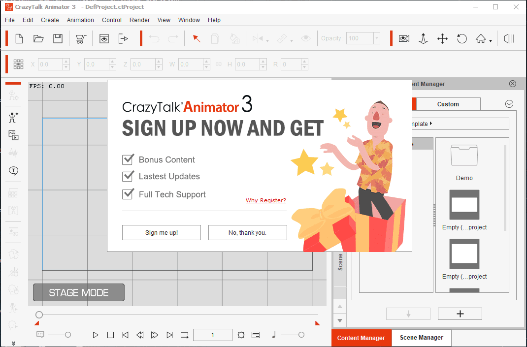 CrazyTalk Animator 3.31 [Full, Tested]
