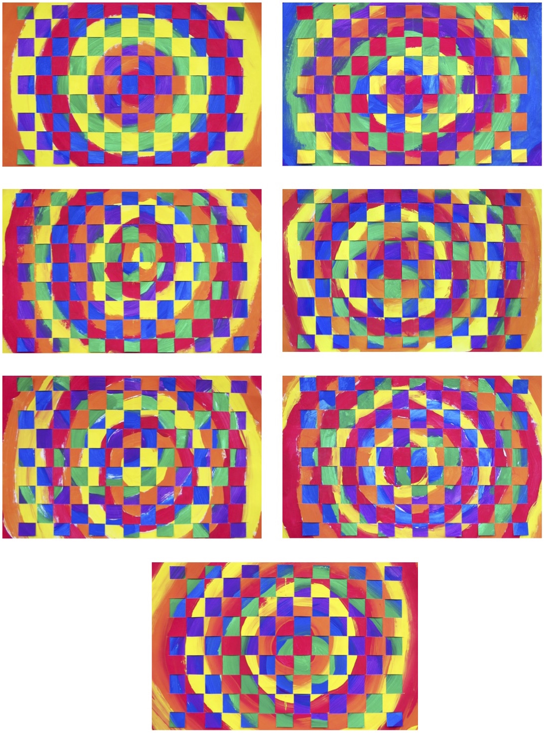 The Rolling Artroom: Warm/Cool Paper Weaving (1-3 Grade)