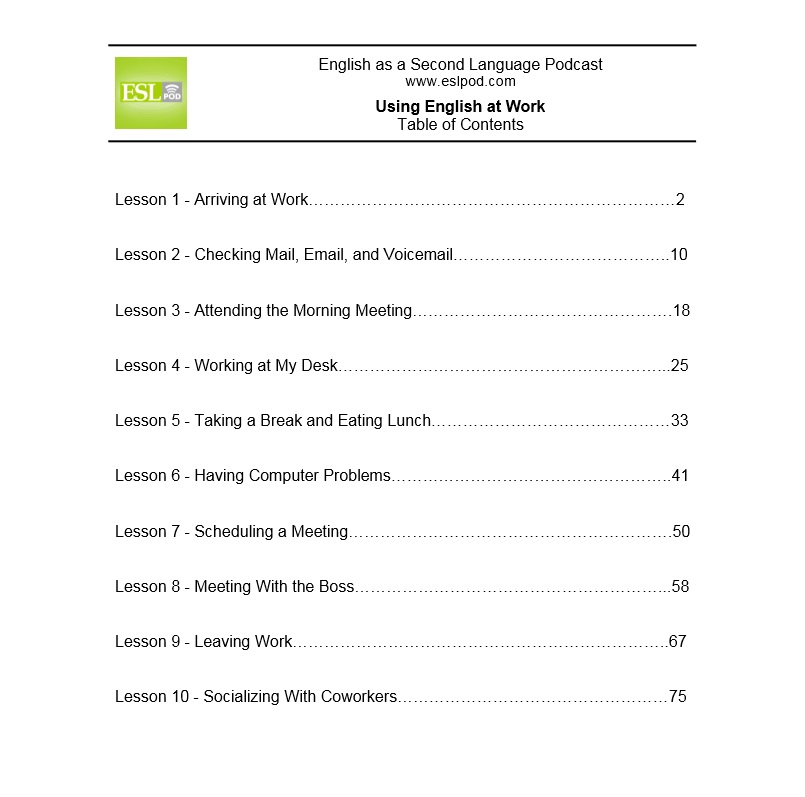 Using English at work | Learn American English