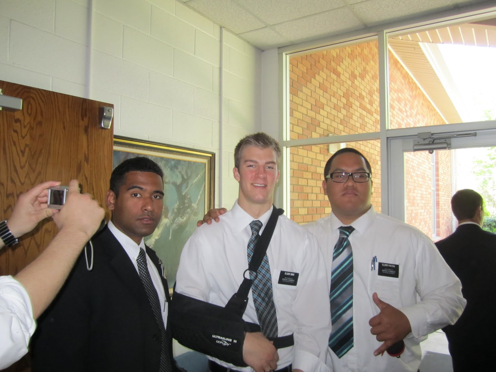 Elder Brock Bird: Shoulder Surgery Photos!