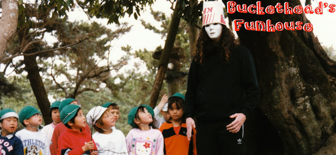 BUCKETHEAD'S FUNHOUSE: Buckethead MONSTERS and ROBOTS UK Photo Shoot 1999