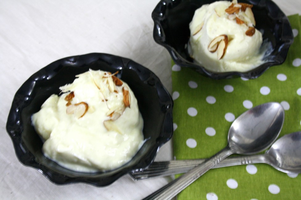 Almond Ice Cream | How to make Badam Ice Cream