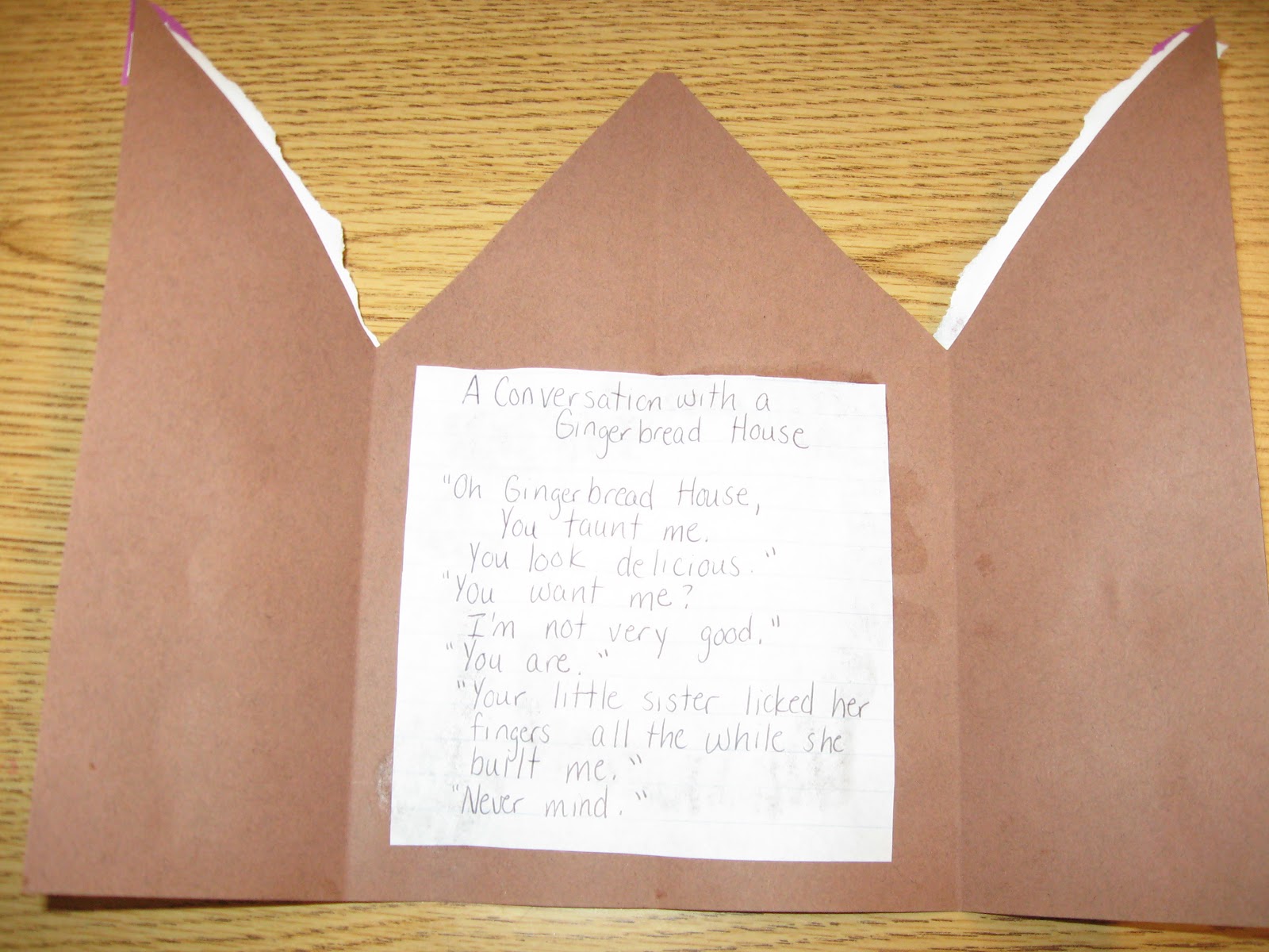 Artistry of Education: Personification Exercise: Conversation with a ...