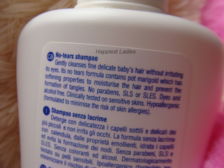 Chicco Baby-Moments No Tears Shampoo Review - Happiest Ladies