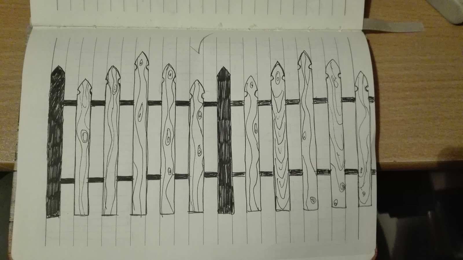 Staccionata con Pallet