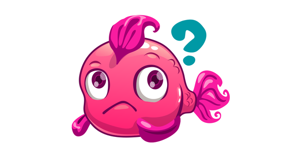 Questioning Fish | Symbols & Emoticons