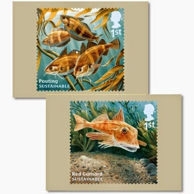 Royal Mail Fish Stamps!