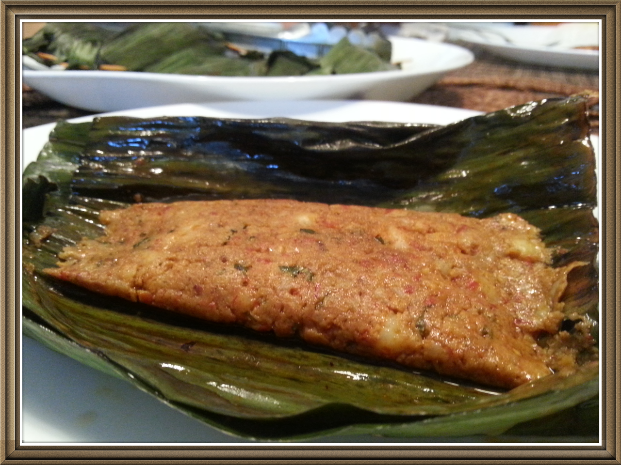 Hani's Kitchen: Otah Wrapped in Banana Leaves