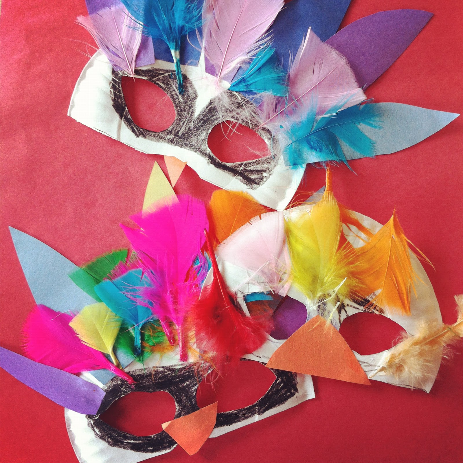 Bird masks! | Gettin' Crafty with Natalie