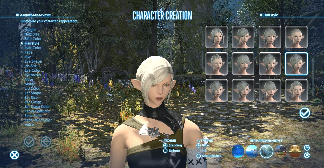 Final Fantasy 14 A Realm Reborn Character Creation