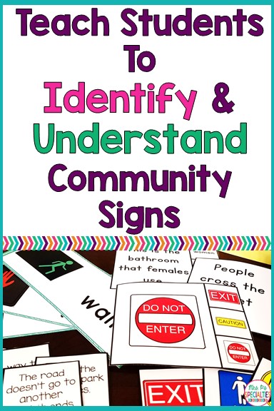 Teaching About Community Signs · Mrs. P's Specialties
