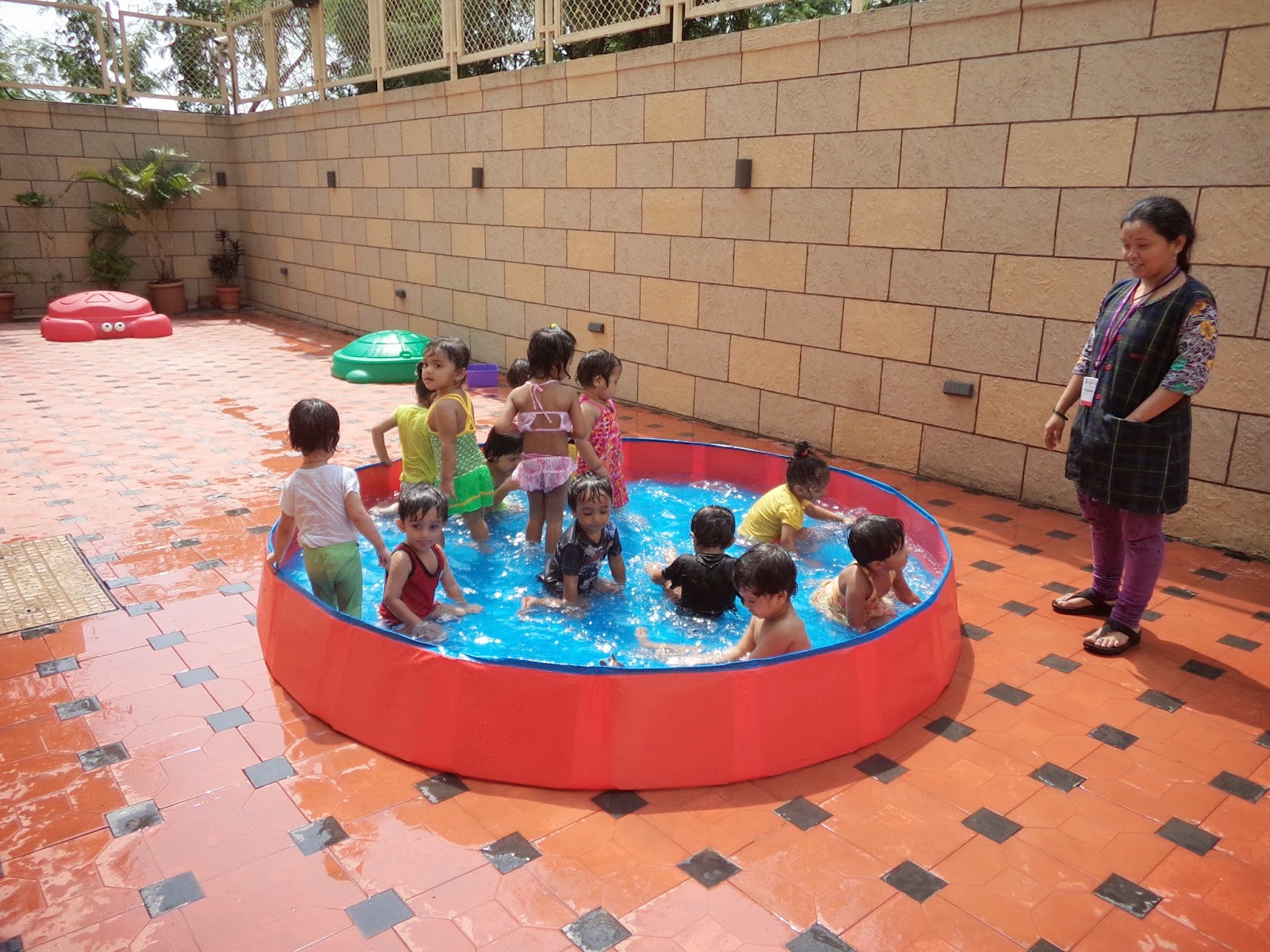 On the top of the World...: Waterplay in PG (2014-15) at Witty World