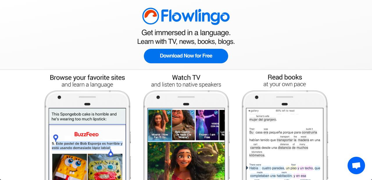 Flowlingo 背單字不用無聊字典，在手機常逛網站背英日韓單字