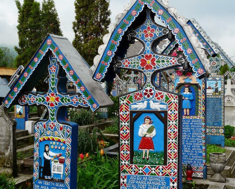 The Merry Cemetery of Sapanta, Romania