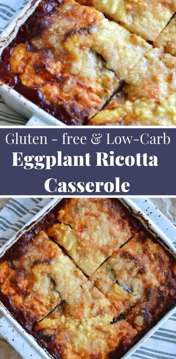 Ricotta Eggplant Casserole My Inspiring Food