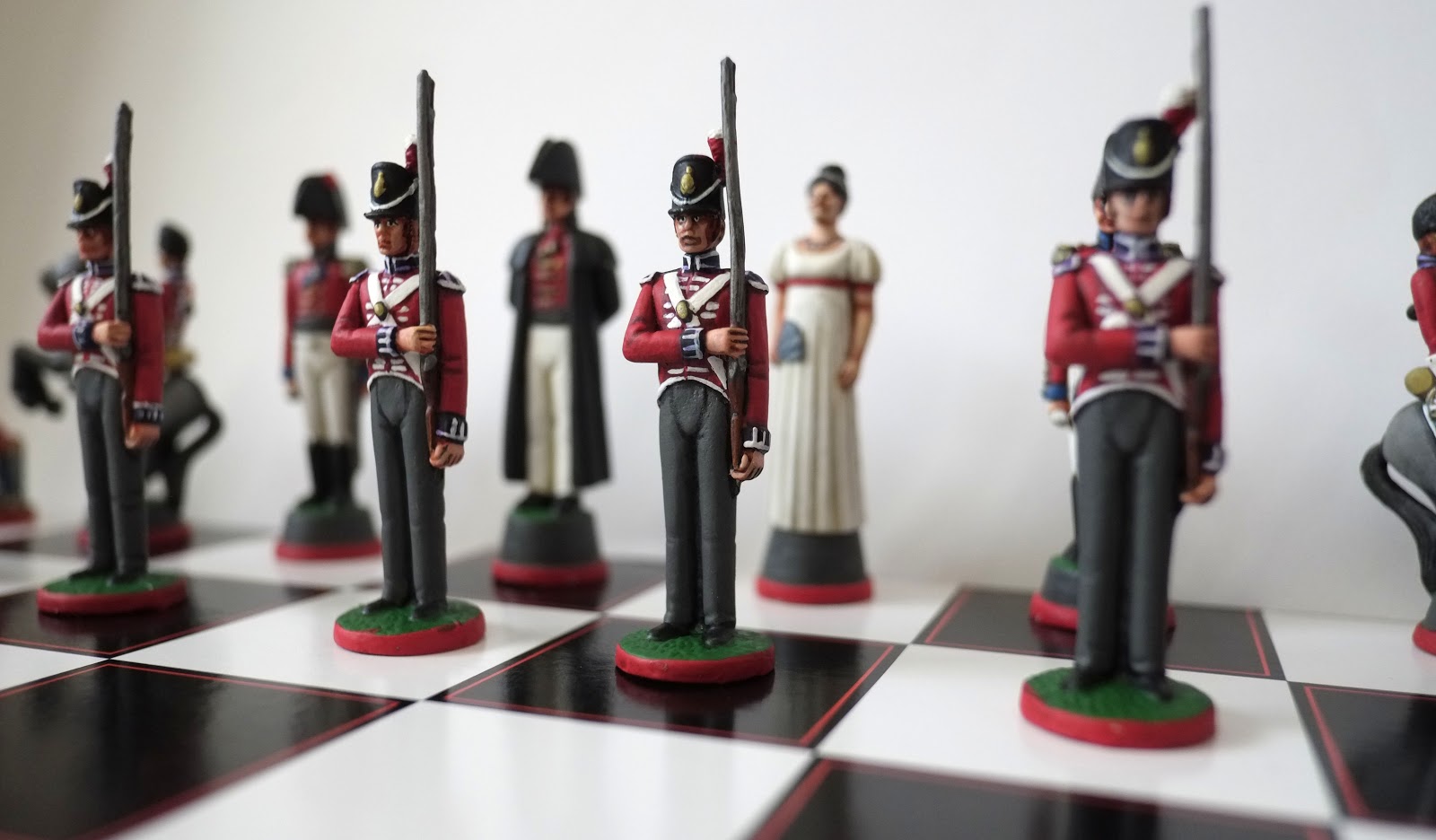 Land of the Lead: Napoleonic Chess Set