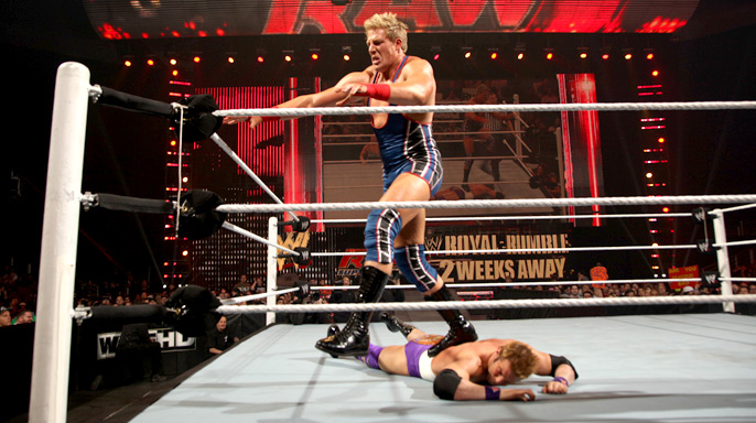 WWE In live!!!!: JACK SWAGGER vs ZACK RYDER