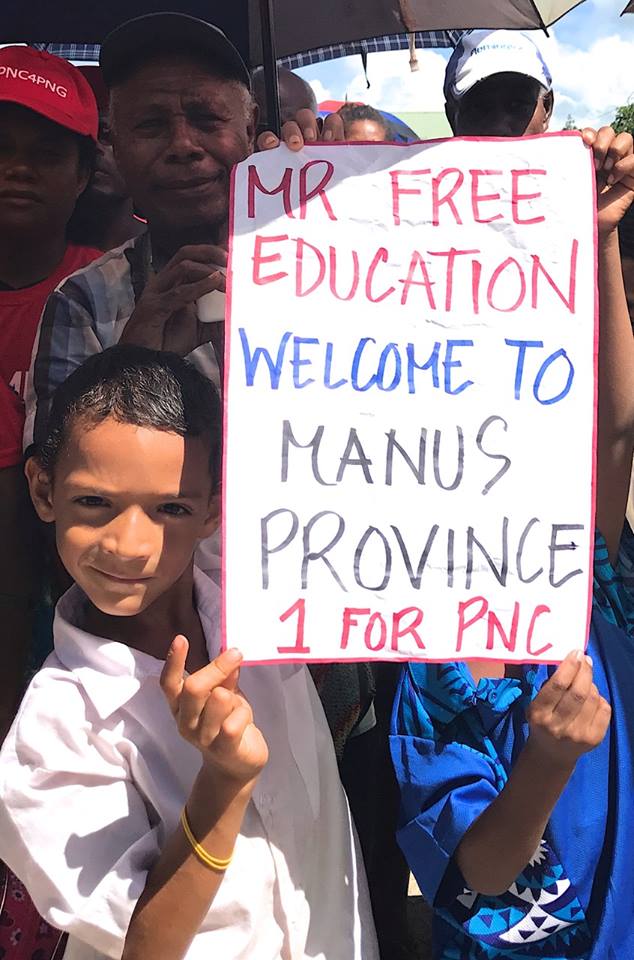 PNG Elections: Manus welcomes PM O'Neill - Papua New Guinea Today