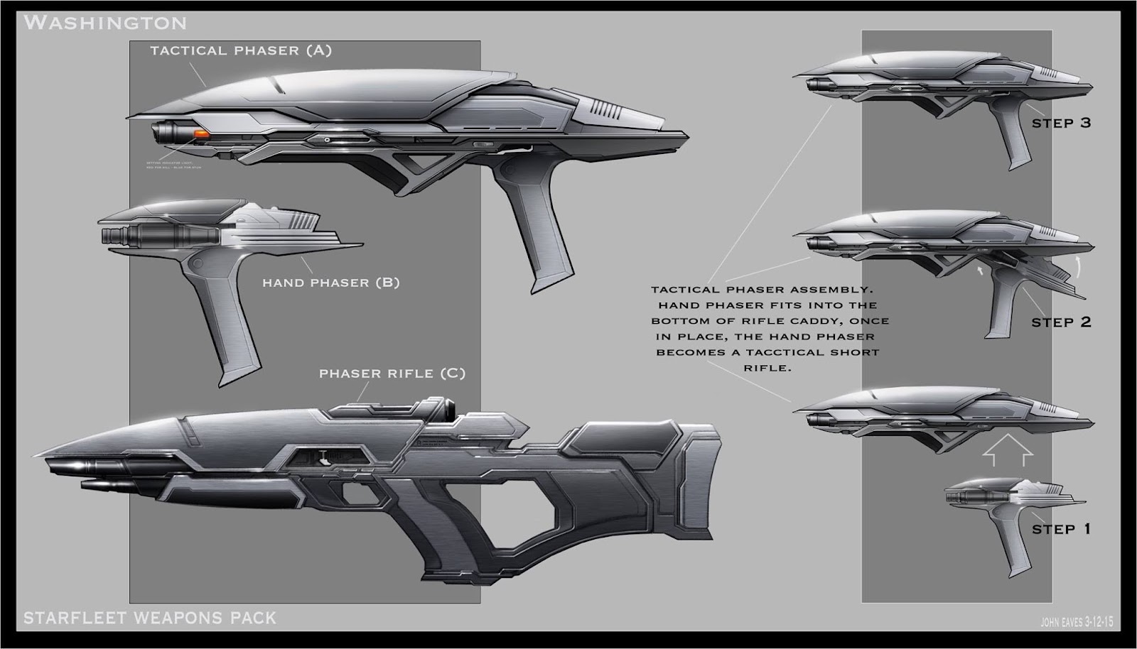 The Trek Collective: John Eaves' prop designs for Star Trek Beyond