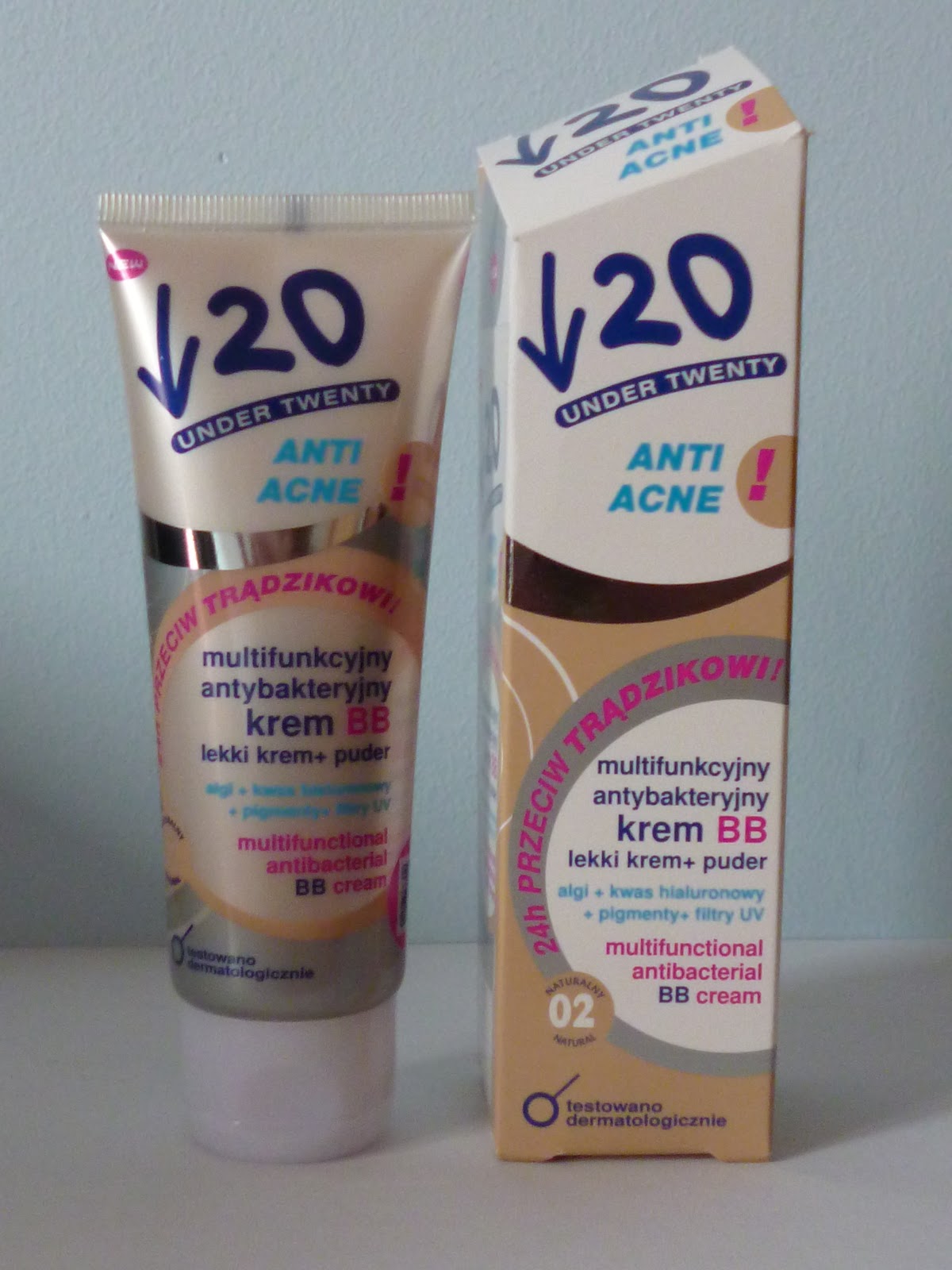 Under Twenty, Anti Acne, Multifunkcyjny antybakteryjny krem BB - lekki ...
