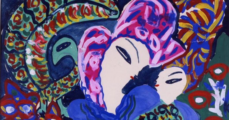 Stamp Art: Baya Mahieddine