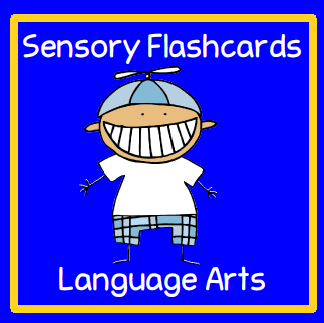 Sensory flashcards - Language Arts | Teach123