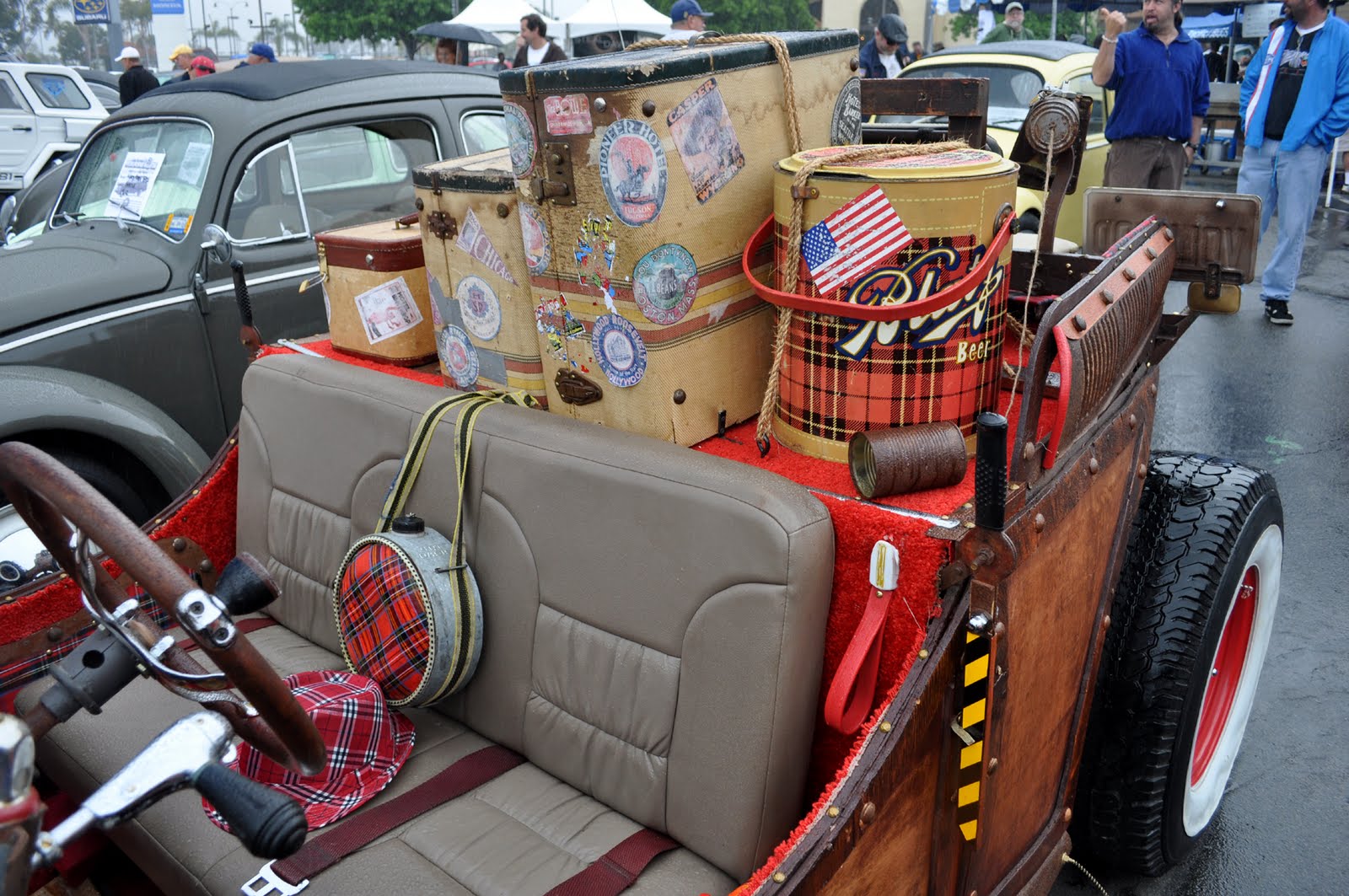 Just A Car Guy: Dennis has made a very unusual 1964 Volksrod - rat rod