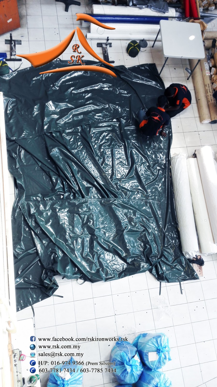 RSK Iron & Canvas (M) Sdn Bhd: Lorry Canvas - 3 ton lorry canvas