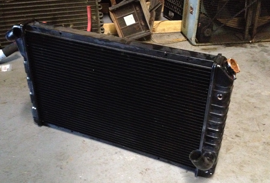 1976 Corvette Stingray: Restore, Repair, Detail: Replacing the Radiator ...