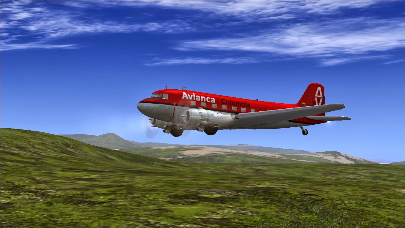 Dc-3 Textura Avianca® 1948