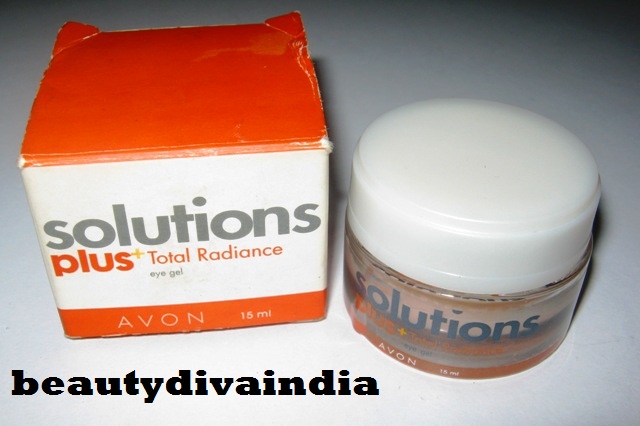 AVON SOLUTIONS PLUS+ TOTAL RADIANCE EYE GEL- REVIEW | BEAUTYDIVA INDIA