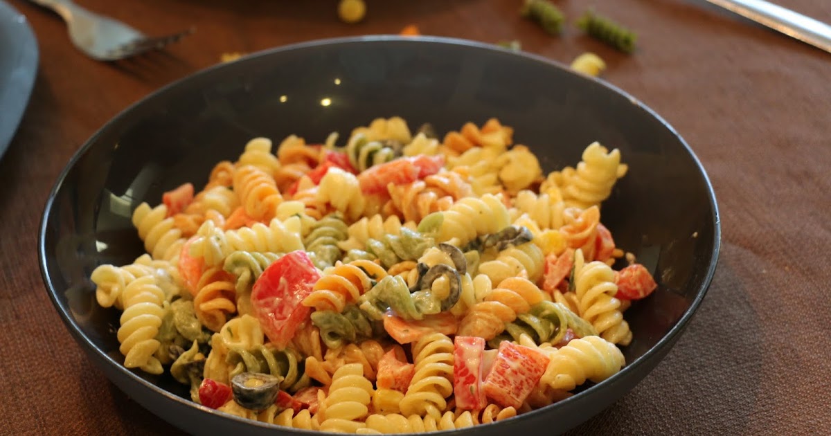Yum! Yum! Yum!: Tri Color (Rotini) Pasta Salad