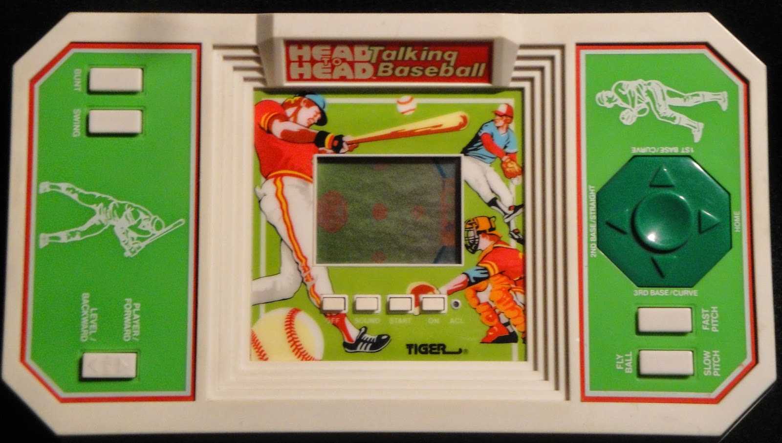 Electronic Baseball : Tiger - Head to Head Talking Baseball