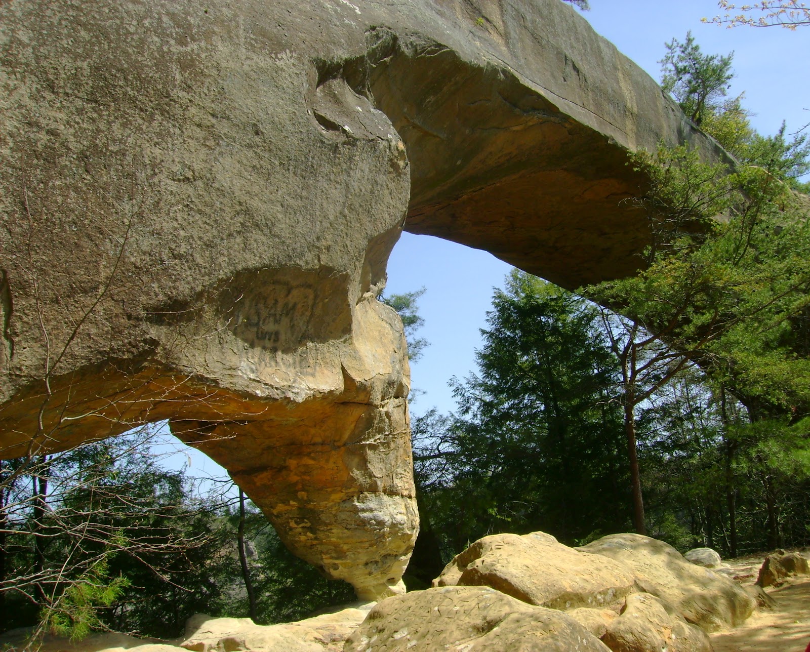 Breakfast Nook: Sky Bridge, Red River Gorge, Kentucky