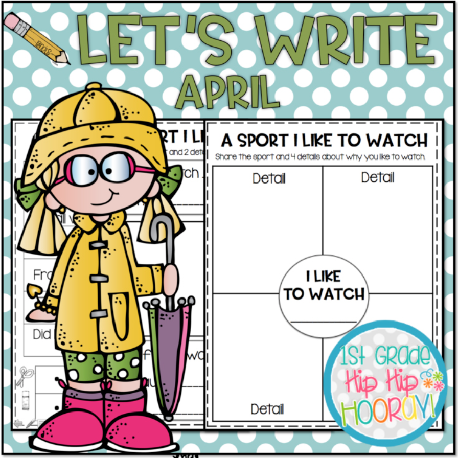 1st Grade Hip Hip Hooray!: Favorite April Curriculum!