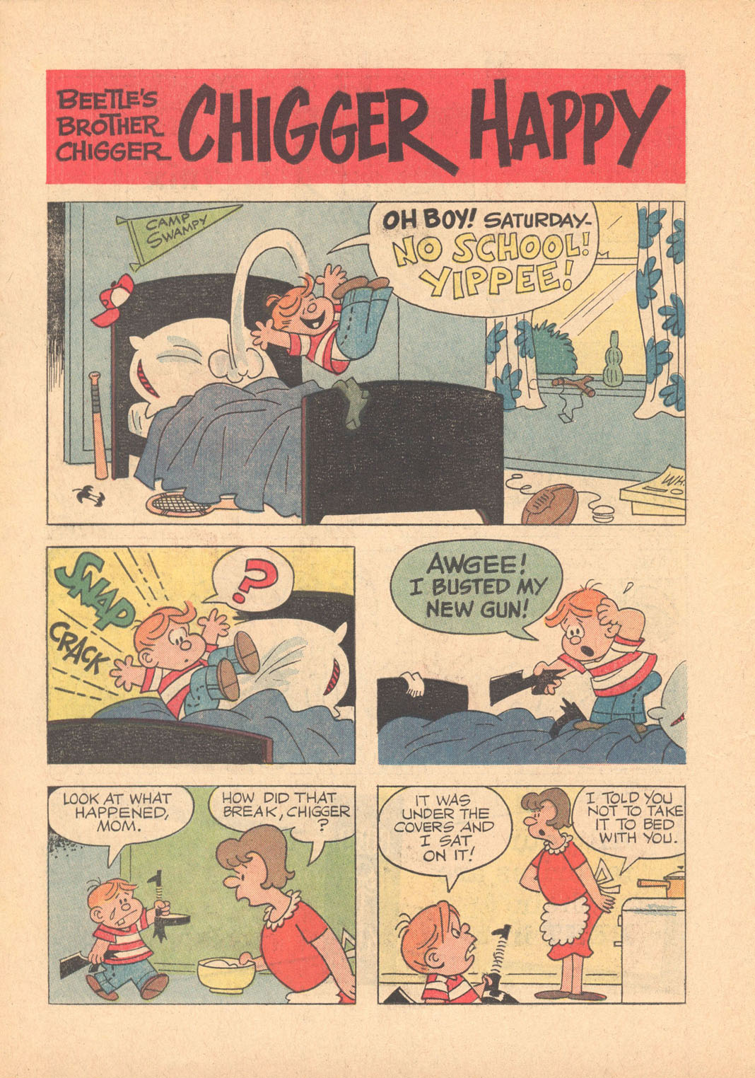 Four-Color Shadows: Beetle's Brother Chigger Bailey-1964