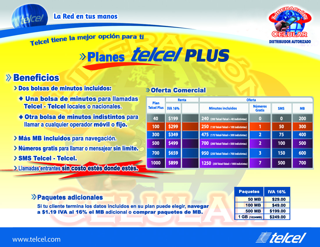 Planes Telcel