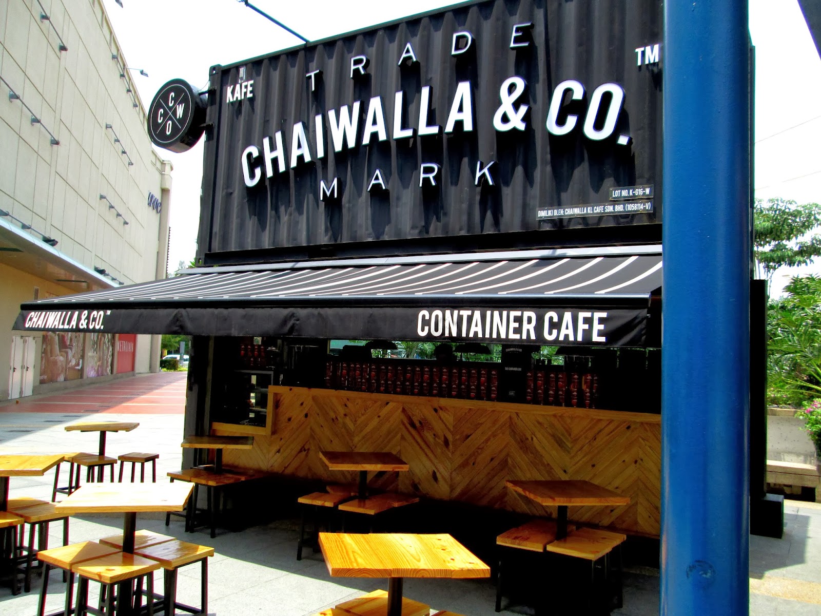 今天吃什麼? fooDrink: Chaiwalla & Co Container Cafe