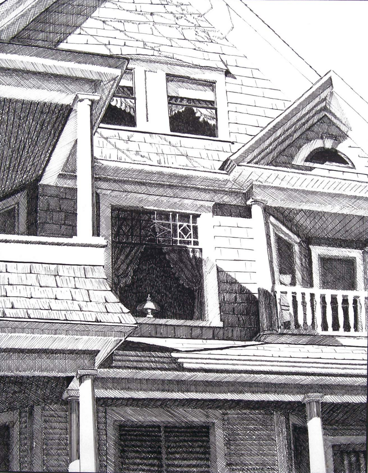 Linsartwork: Pen and Ink Drawings