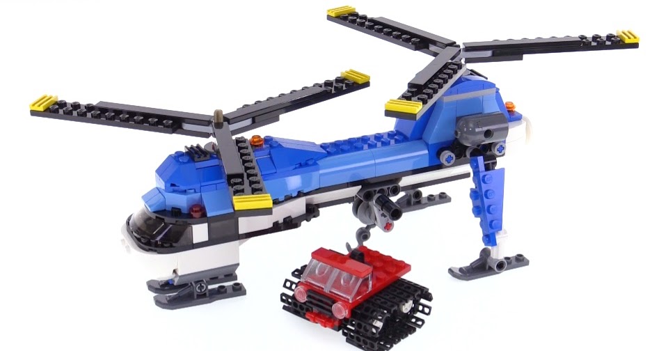 LEGO Creator Twin Spin Helicopter 3-in-1 review! 31049
