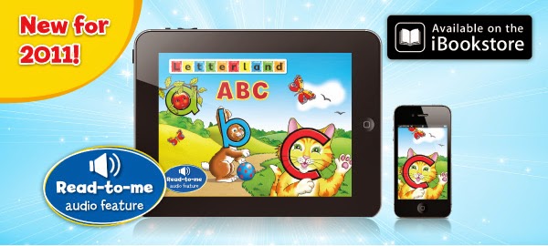 Beanie N Us!: Letterland ABC Trilogy eBooks on iPad and iPhone now!