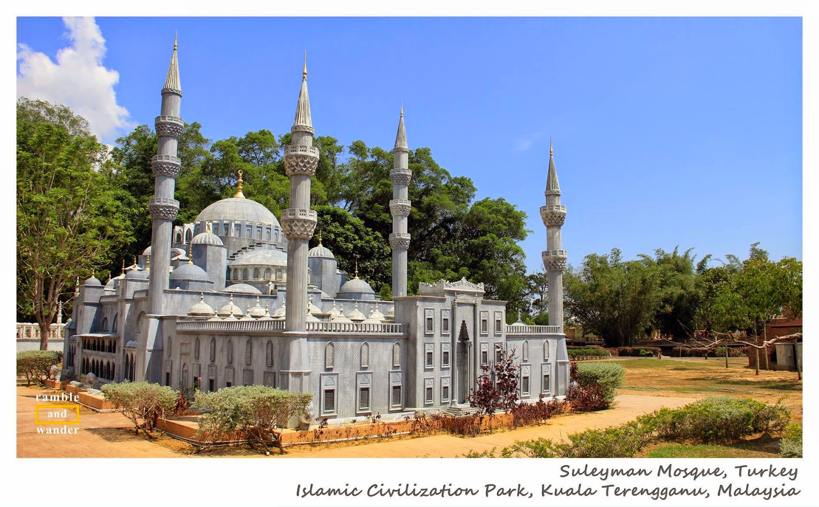 Malaysia: Islamic Civilization Park in Kuala Terengganu - Ramble and Wander