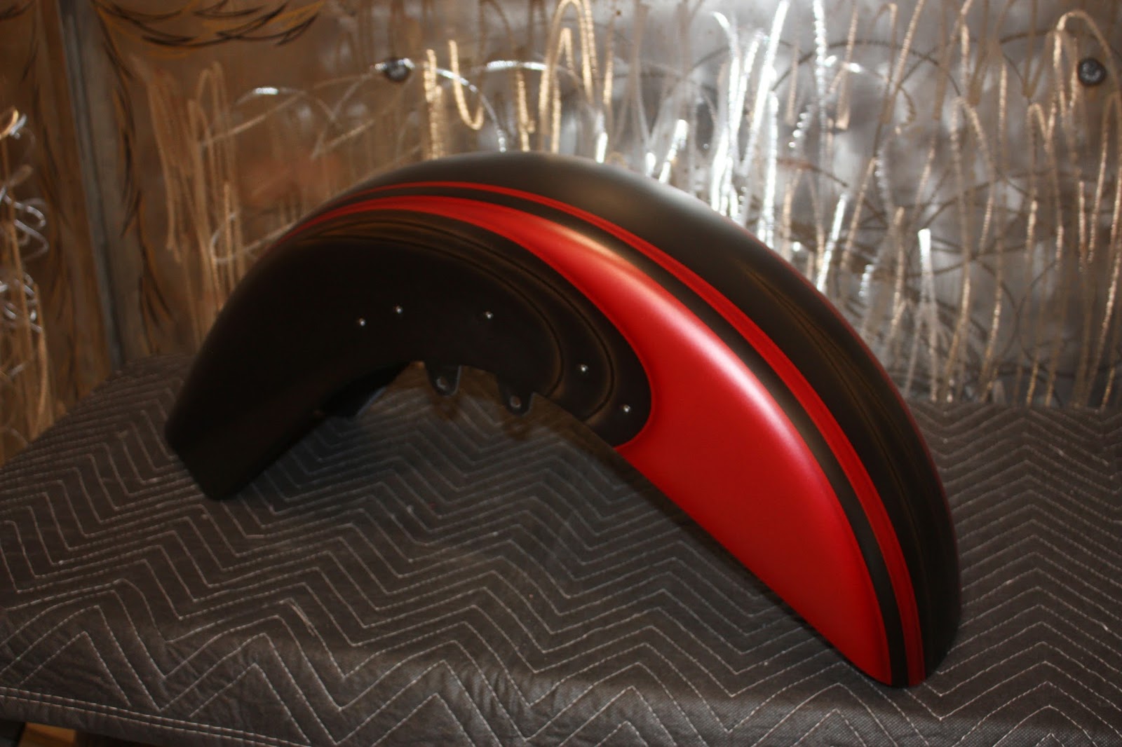 Online Motorcycle Paint Shop: Candy Red Pearl with copper and scallop ...