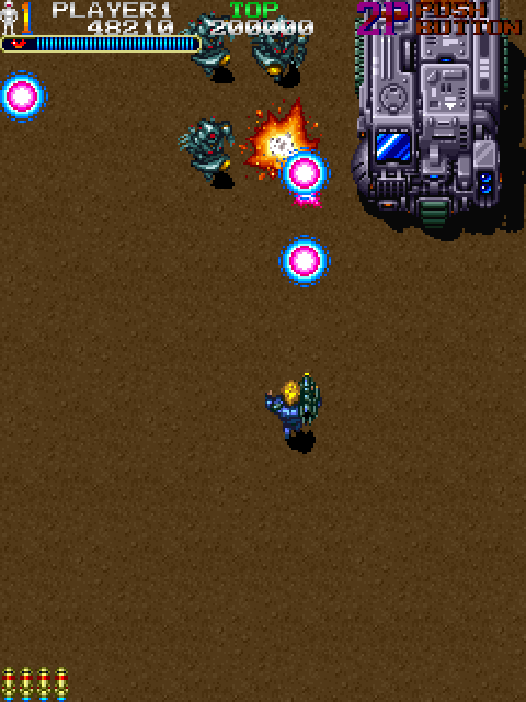 VGJUNK: OUT ZONE (ARCADE)