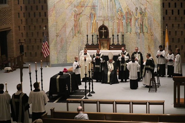 New Liturgical Movement: Photos of Pontifical Requiem with Bishop Morlino